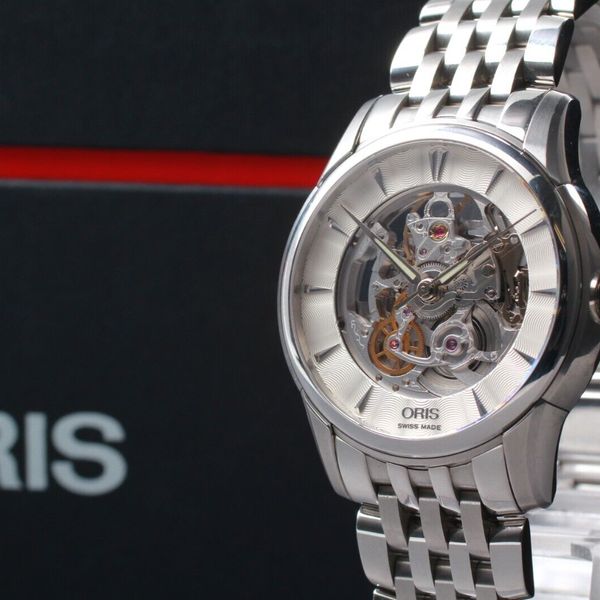 Oris Artelier Skeleton 734 7670 4051 Price as of September 2025 ...