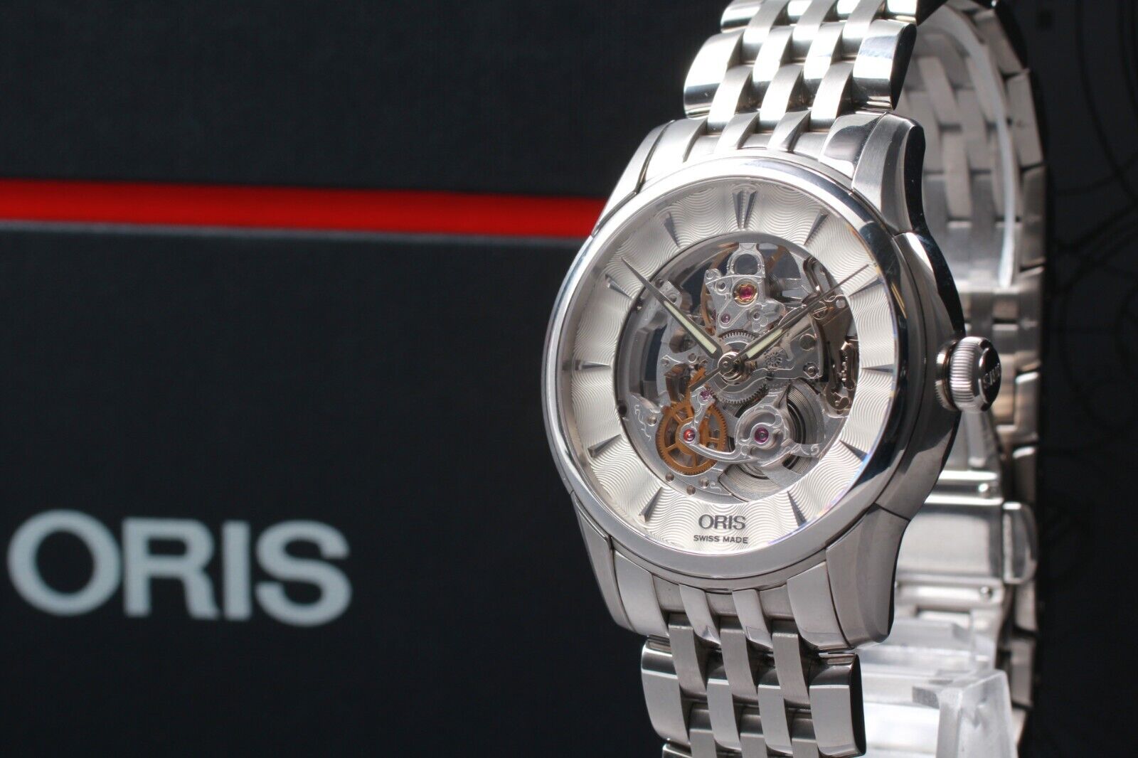 Oris Artelier Skeleton 734 7670 4051 Price, Specs, Market Insights ...