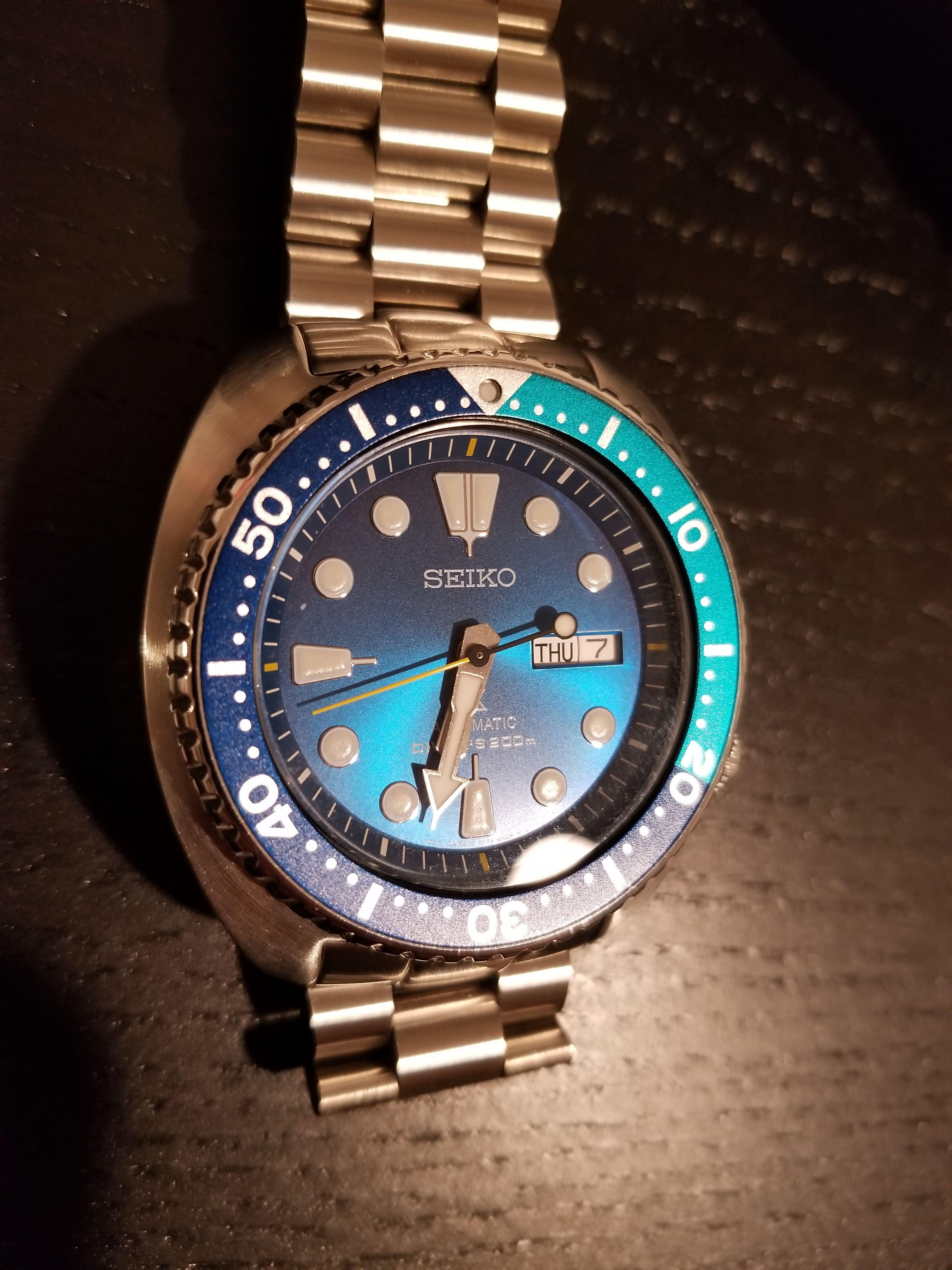 [WTS] Seiko Turtle Blue Lagoon SRPB11 | WatchCharts Marketplace