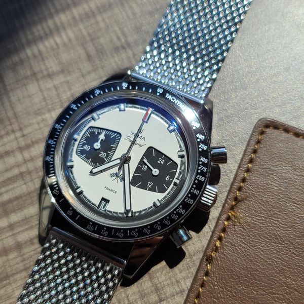 [WTS] Yema Rallygraf Panda YMHF1572-BM meca-quartz | WatchCharts