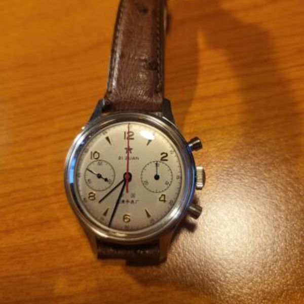 1963 Seagull 21 Zuan Pilot Chronograph Watch 38mm With $80 Genuine ...
