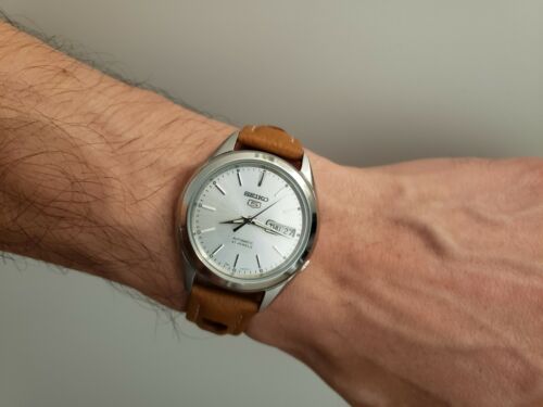 Seiko 5 Automatic Mens Watch SNKL15 38mm with 2 free straps worth $80 ...