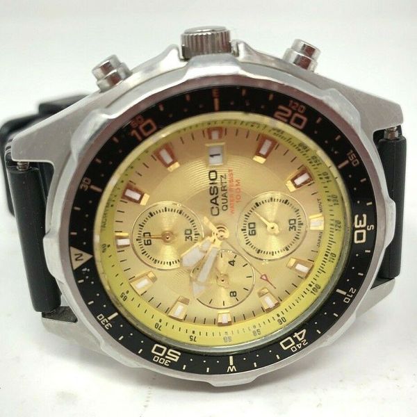 Casio AMW-330 2328 Divers Chronograph Watch | WatchCharts Marketplace