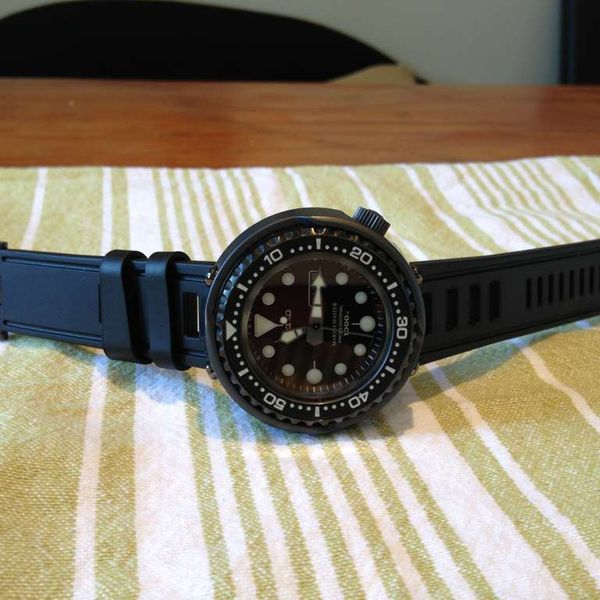 FSO: Seiko Darth tuna SBBN013 + ISO | WatchCharts Marketplace