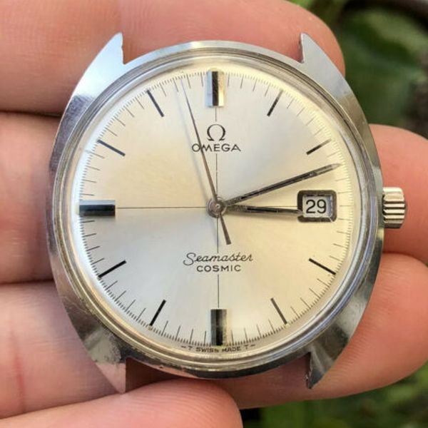 Authentic OMEGA Seamaster COSMIC 136017-Tool 107 Automatic Stainless Men's Watch | WatchCharts ...