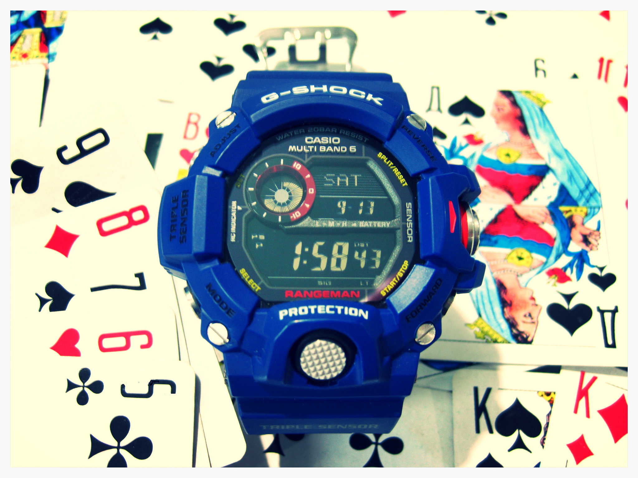 FS: +++ NEW +++ RANGEMAN Navy Blue GW-9400NV CASIO G-Shock | WatchCharts