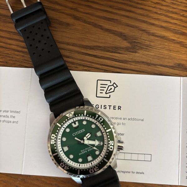 Citizen Eco-Drive Promaster Green Men's Watch - BN0158-18X | WatchCharts Marketplace