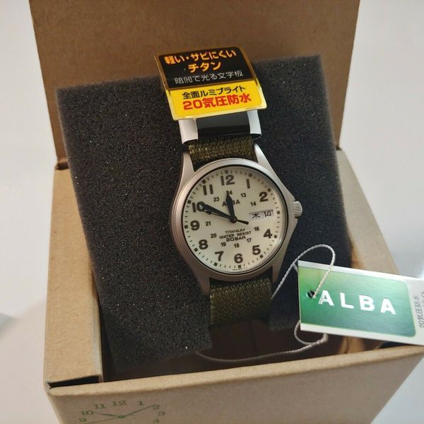 Seiko Alba Military Full Lume Dial watch APBT209 LNIB | WatchCharts ...