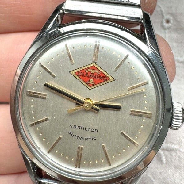 Rare 1950s Hamilton Automatic Diamond T Motor Car Co Original Dial ...