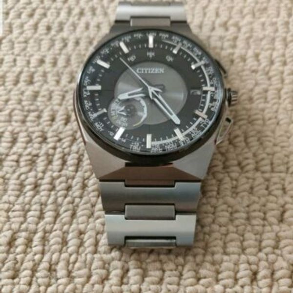 CITIZEN CC2006-53E Eco-Drive SATELLITE-WAVE F100 Flagship Mens Watch ...