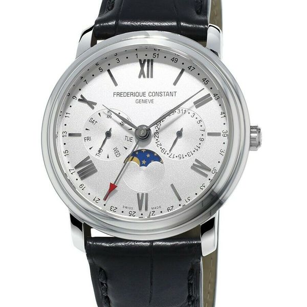 Frederique Constant FC-270SW4P6 Business Timer Men's Quartz Watch ...