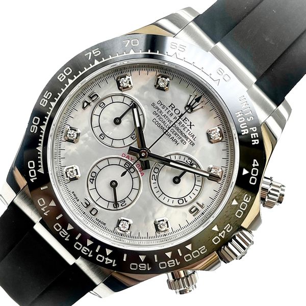 Rolex Cosmograph Daytona 116519LNNG white shell men's watch [pre-owned ...