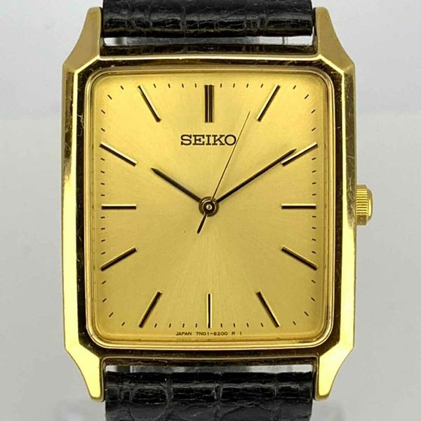 Vintage SEIKO 7N01-5180 Quartz Wrist Watch Japan | WatchCharts Marketplace