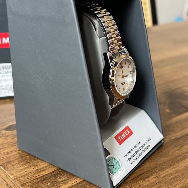 TIMEX Two-Tone Expansion Women's Watch - T2M828 MSRP: $69 | WatchCharts ...