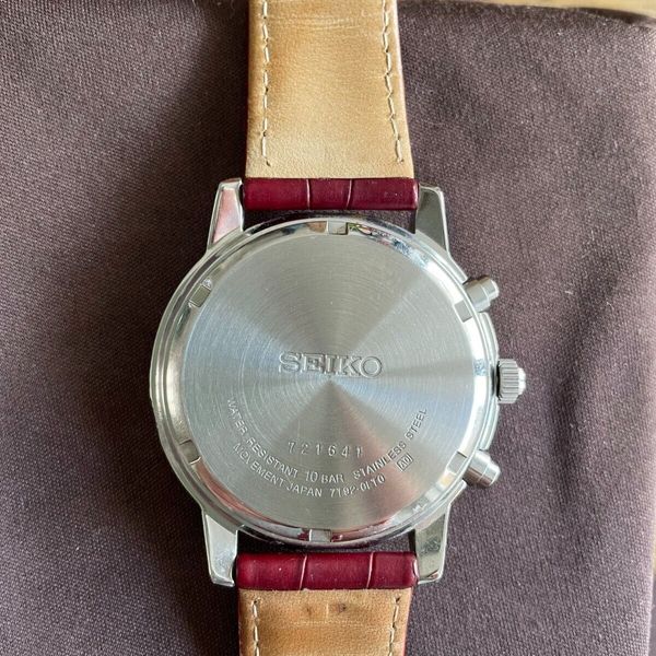 Seiko vintage - cronografo chronograph - acciaio modello 721641 ...