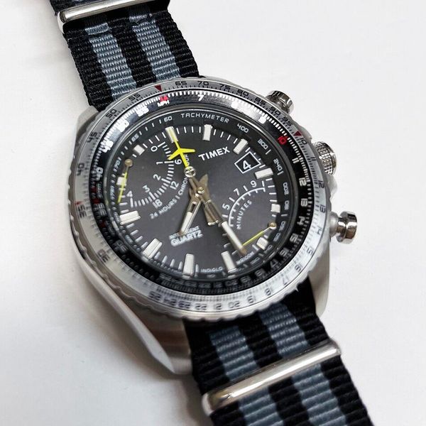 Timex LMT Edition Aviator Flyback Chronograph Intelligent Quartz ...