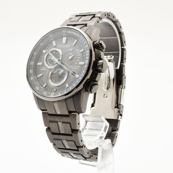 Citizen Sapphire Chronograph Gray Dial CB5887-55H PCAT Eco-Drive Men's ...
