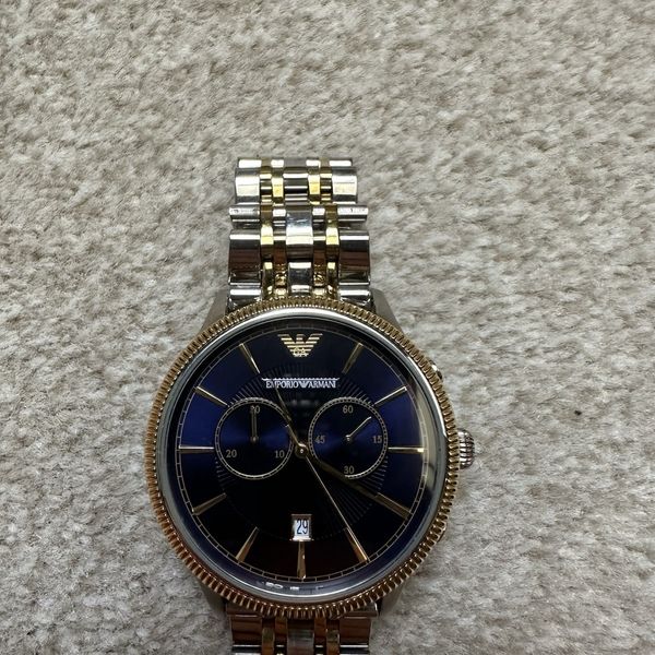 Emporio Armani Men's Stainless Steel Watch | WatchCharts Marketplace
