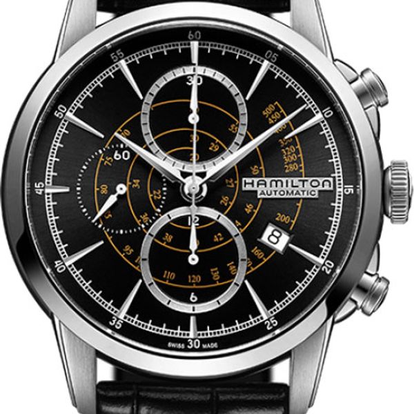 Genuine Watch Hamilton Men's Timeless Classic Railroad Auto Chrono ...