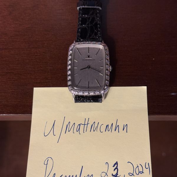 [WTS] Rare Jaeger LeCoultre Silver Manual Wind Ref. 9037 - 28.5mm x 38 ...