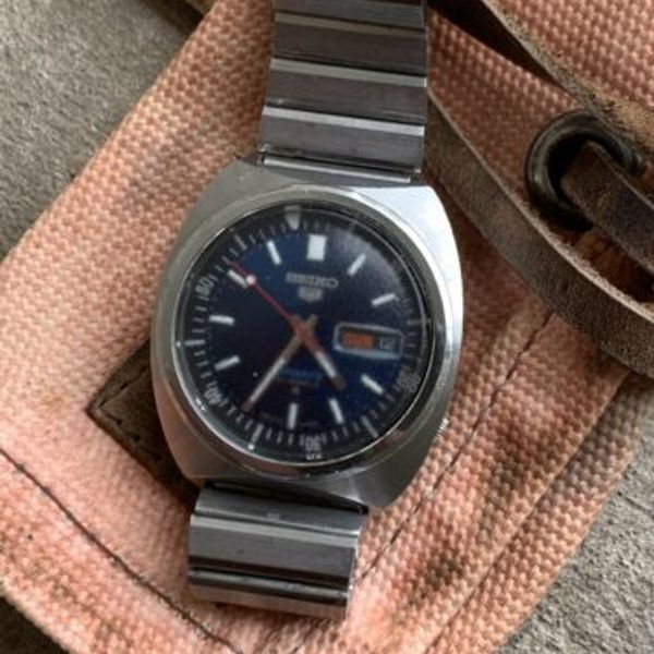 VINTAGE SEIKO 5 MODEL SPORTS 6119-6023 AUTOMATIC MEN’S WATCH RUNNING ...