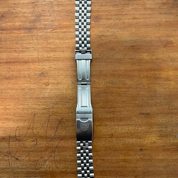 TAG Heuer Formula 1 Silver watch Belt from Japan | WatchCharts Marketplace