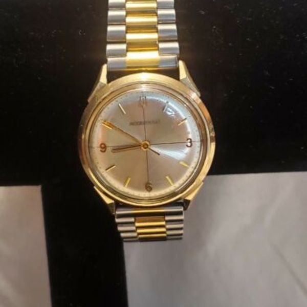 Bulova Accutron 10K Gold Filled Bezel M6 (1966) Running & Nice Shape ...