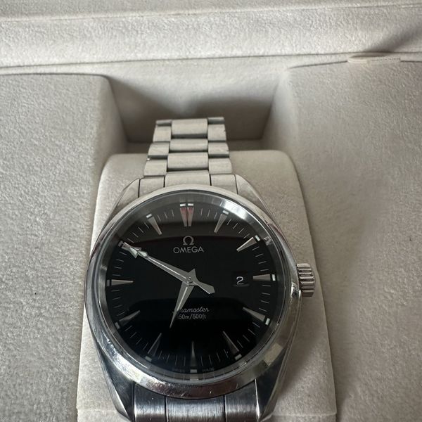 Omega Seamaster Aqua Terra 150m Black Dial 39mm â Full Set ...