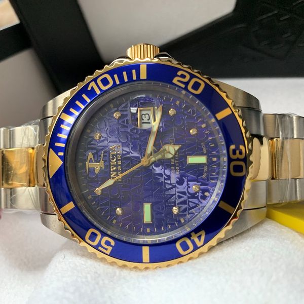 BRAND NEW OLD MODEL Invicta Reserve SWISS made model 6883 Blue Dial ...