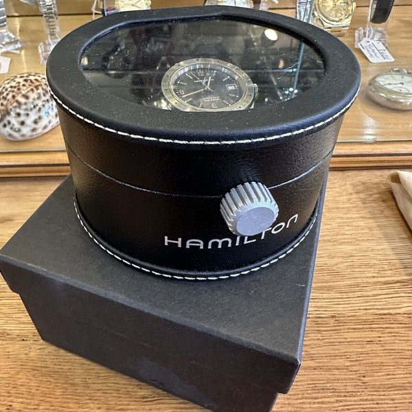 Vtg Men's 39mm Hamilton Dial Automatic Sub 330 Diver Watch Ref 9858 ...