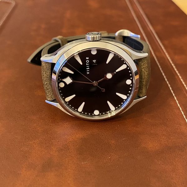Visitor Linden Midnight w/extra strap | WatchCharts