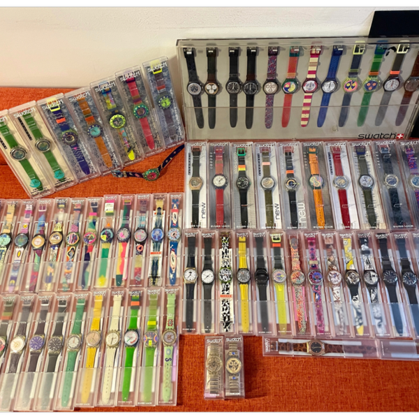 Complete Vintage Swatch Watch Collection - Rare and Iconic (80s 90s) 92 ...