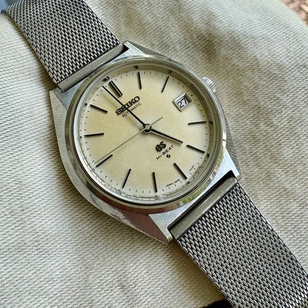 Vintage Grand Seiko Hi-Beat 5646-7010 56GS Automatic Watch 1970 | WatchCharts Marketplace