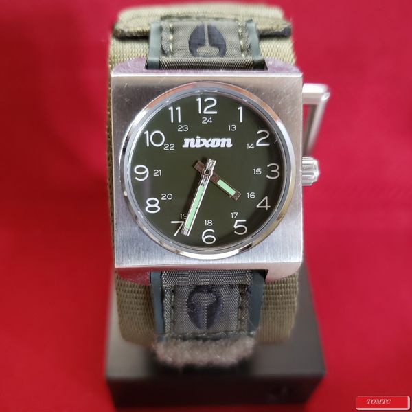 Nixon "The Recruit" (Olive) 100M 2-Hand Japanese Miyota Movement | WatchCharts Marketplace