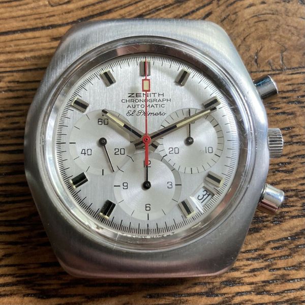 Vtg 1971-72 Zenith El Primero A787 31 Jewel Automatic Chronograph ...