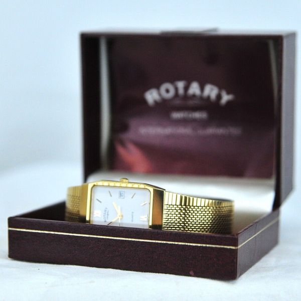 1989 Vintage Gents/Unisex Quartz Rotary Watch, Boxed and in Full ...