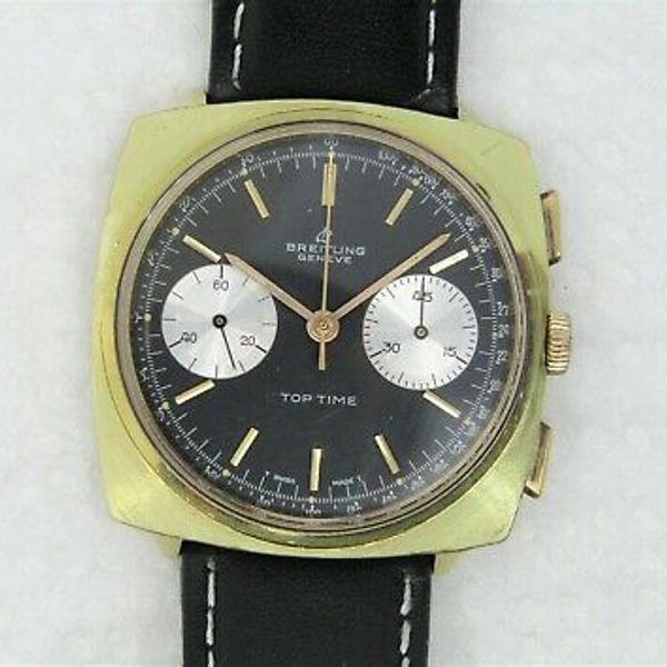 Vintage Breitling Top Time Chronograph Venus 188 Early 70's | WatchCharts