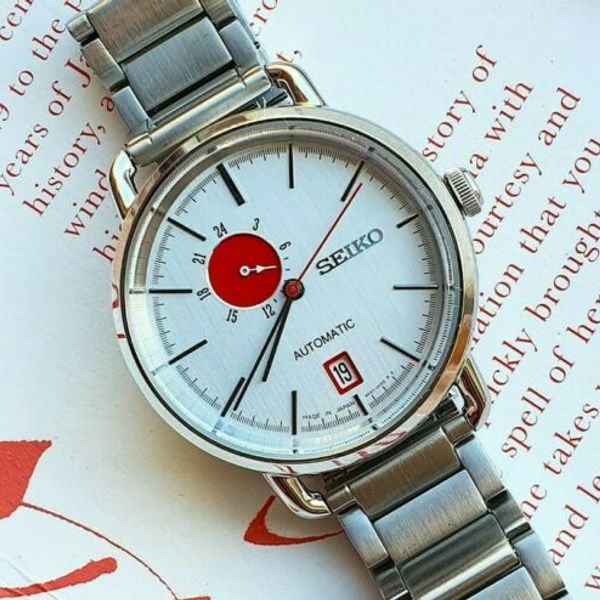 Seiko Spirit Smart Scve003 Red Dot Ultra Rare 4r37-01b0 Automatic Watch ...