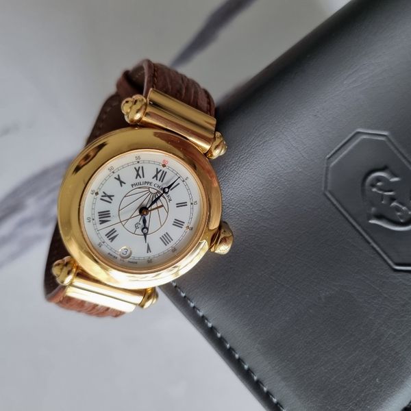Vintage rare Christopher columbus Philippe Charriol watch! | WatchCharts Marketplace