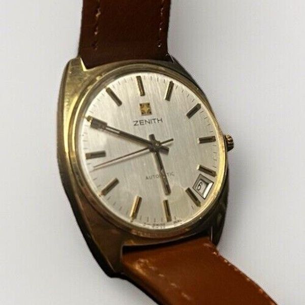 Zenith 9ct gold watch Automatic | WatchCharts Marketplace
