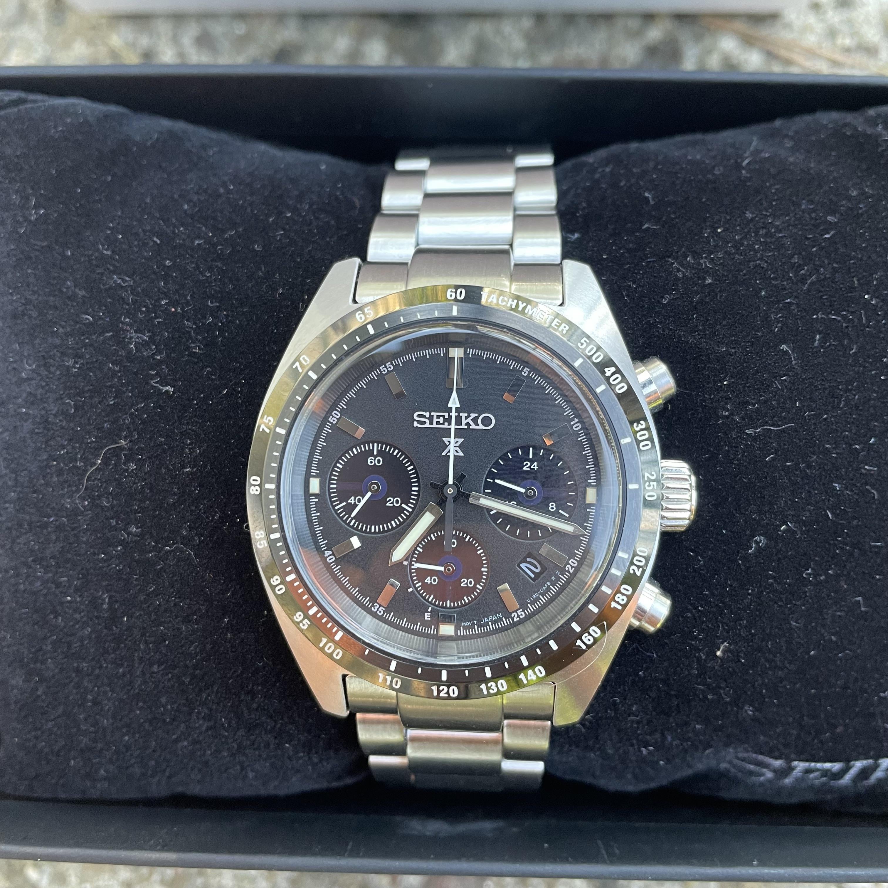 [WTS] Seiko Speedtimer Solar Chronograph SSC819 | WatchCharts