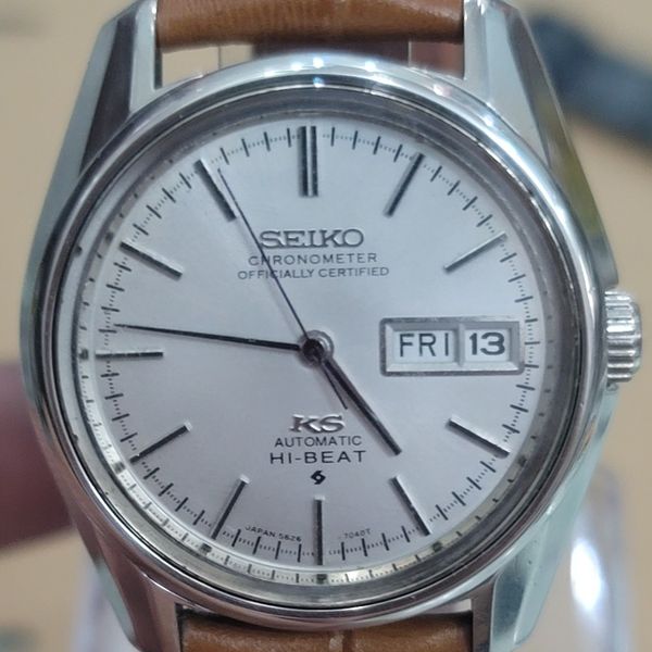 OROLOGIO UOMO VINTAGE SEIKO KS CHRONOMETER 5626 HI BEAT AUTOMATICO 25J SS | WatchCharts Marketplace