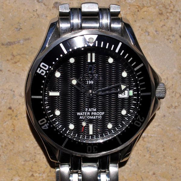 FS: NIB Black Alpha Seamaster Professional Homage Automatic 'Catch and ...
