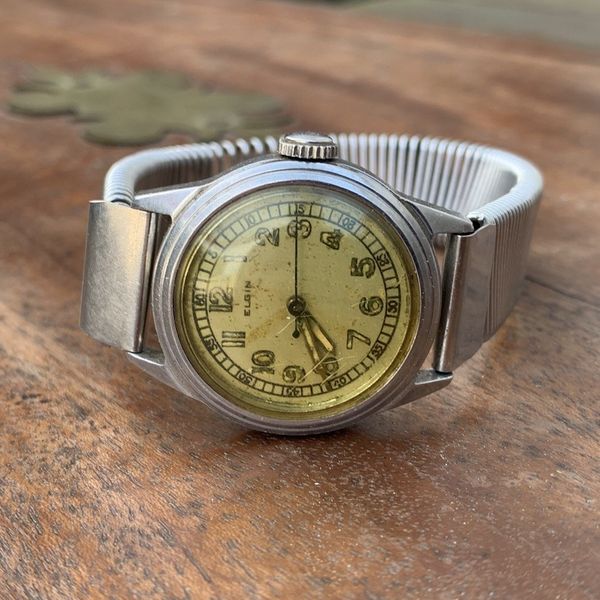 Elgin WW2 USMC No. 719 Mens Military Watch Model 532 Marine Corps ...