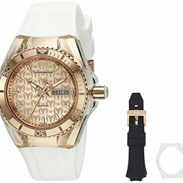 Technomarine quartz Watch for Woman 40MM Original TM 115001 Rose Gold ...
