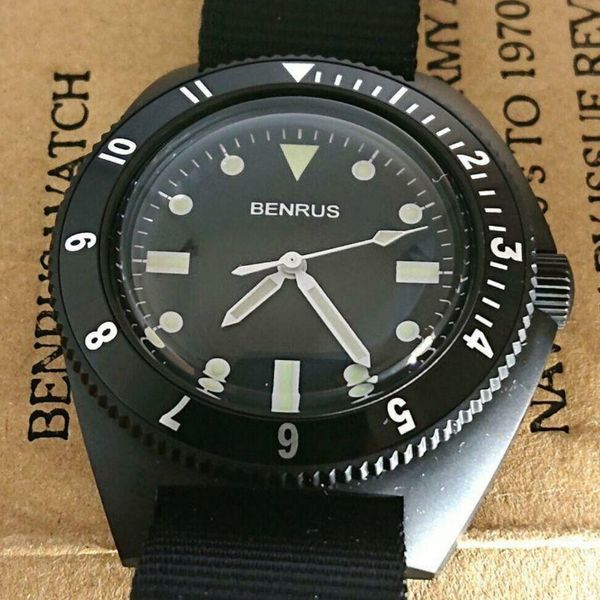 BENRUS Military Type 1 Men's Quartz Watch Revival Model MIL-W-50717 New ...