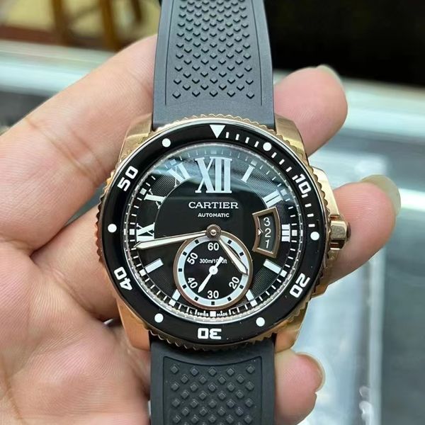 Cartier TW Calibur series diving watch/42mm * 11mm/Cal.1904-ps fully ...