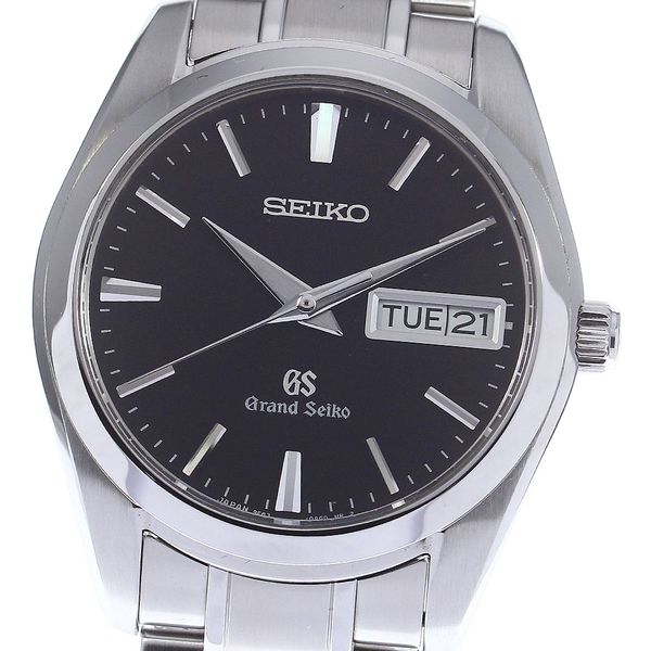 ☆Good product ★With box [SEIKO] Seiko Grand Seiko Day Date SBGT037/9F83-0AH0 Quartz Men's_738340 ...