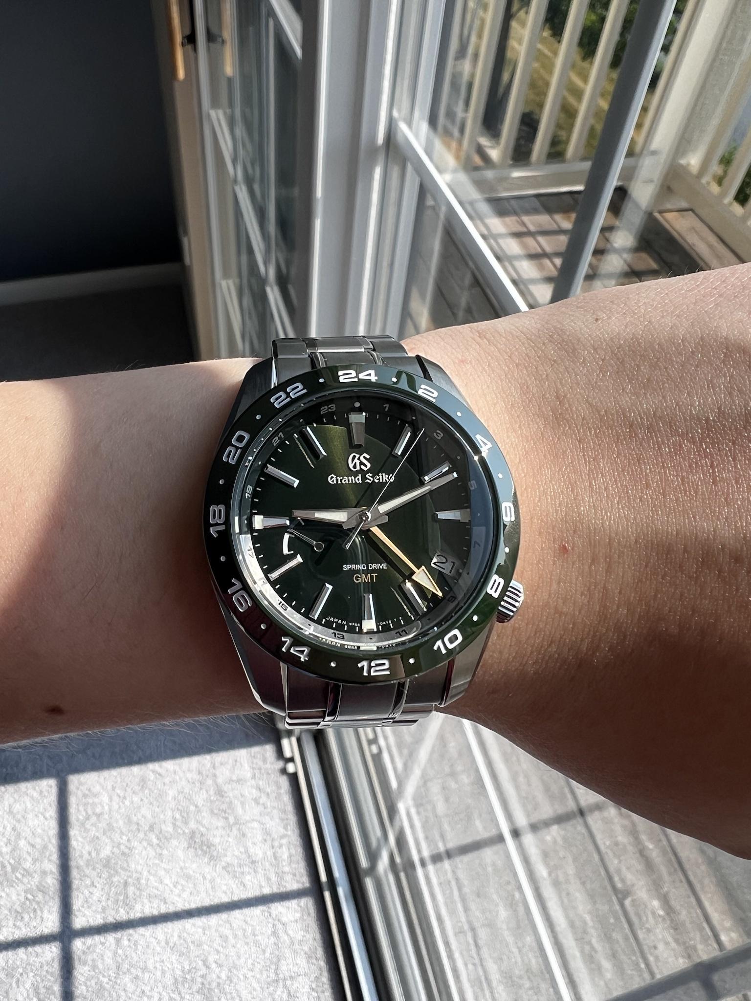 [WTS] Grand Seiko Spring Drive GMT SBGE257 (Green) | WatchCharts ...