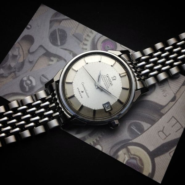 SOLD Omega Constellation 1966 TURLER Pie Pan Dial ref 168005 cal 561 | WatchCharts